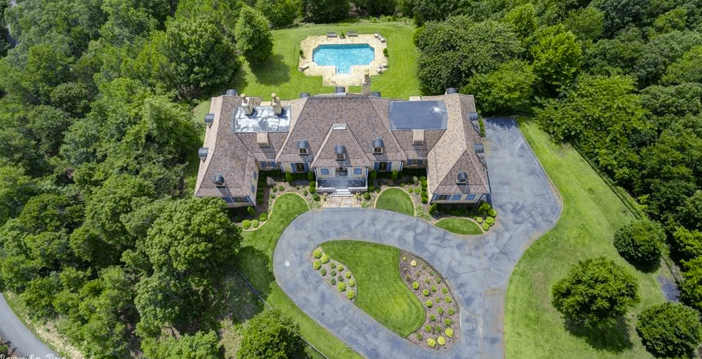 10,000 Square Foot French Country Mansion In Paron, AR - Homes of the Rich