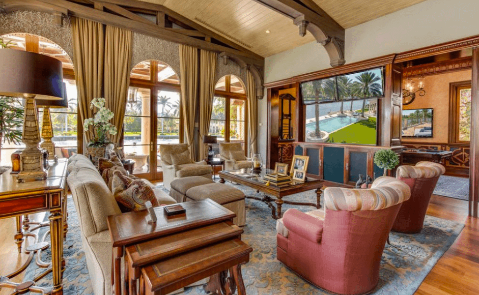 $18 Million Mediterranean Style Waterfront Mansion In Boca Raton, FL ...