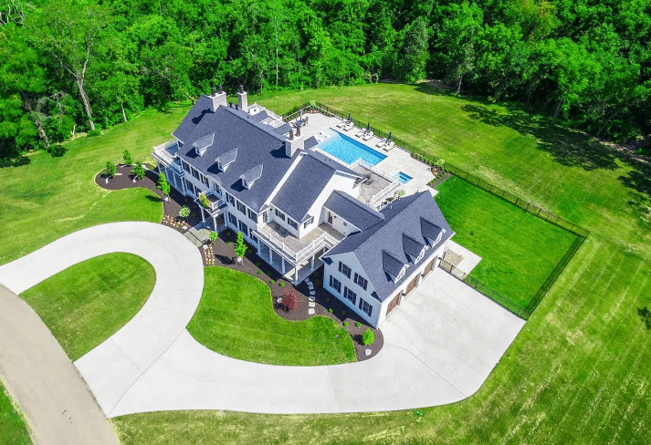 $3 Million Colonial Home On 6 Acres In Cincinnati, Ohio - Homes of the Rich