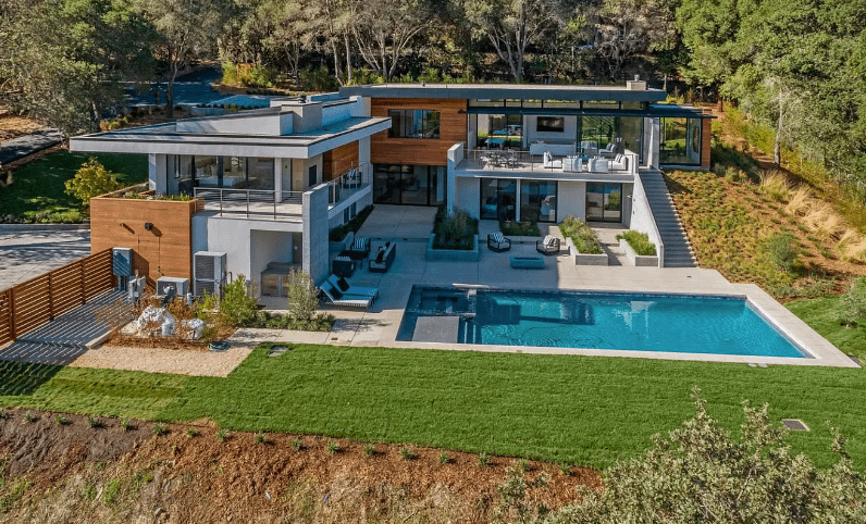 $15 Million Contemporary New Build In Woodside, California - Homes of ...