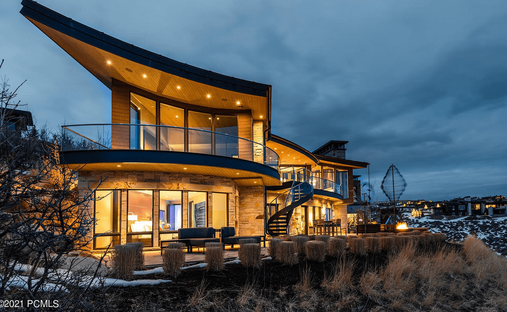 $10.5 Million Contemporary Mountaintop Home In Park City, Utah - Homes ...