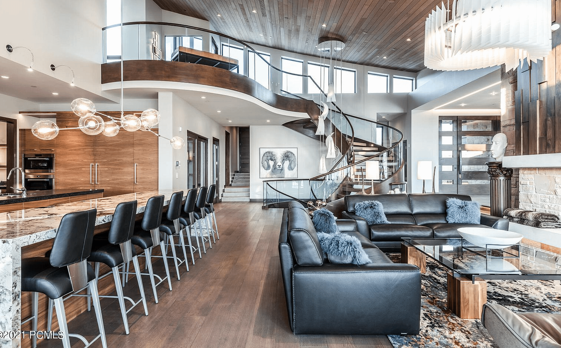 $10.5 Million Contemporary Mountaintop Home In Park City, Utah - Homes ...