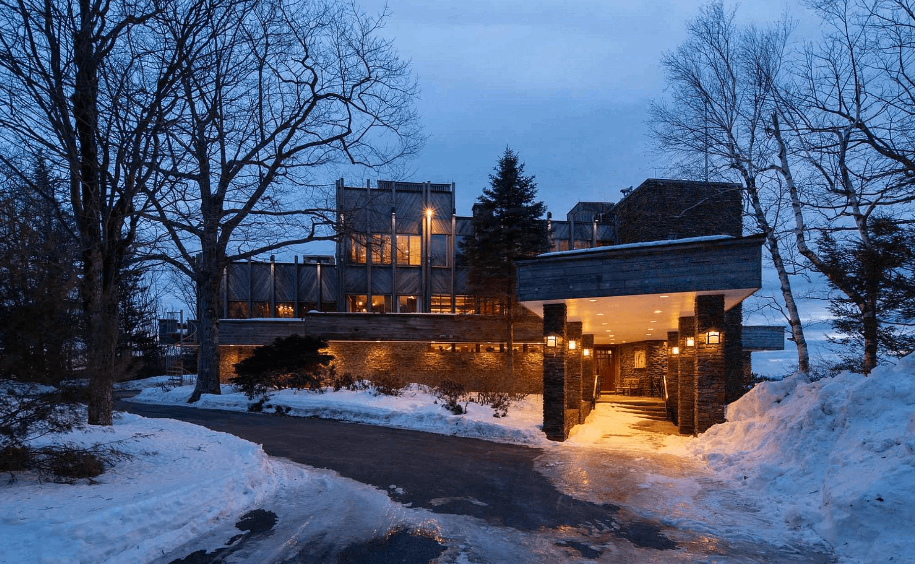 Unique Architectural Home In Dublin, New Hampshire With Indoor Pool ...