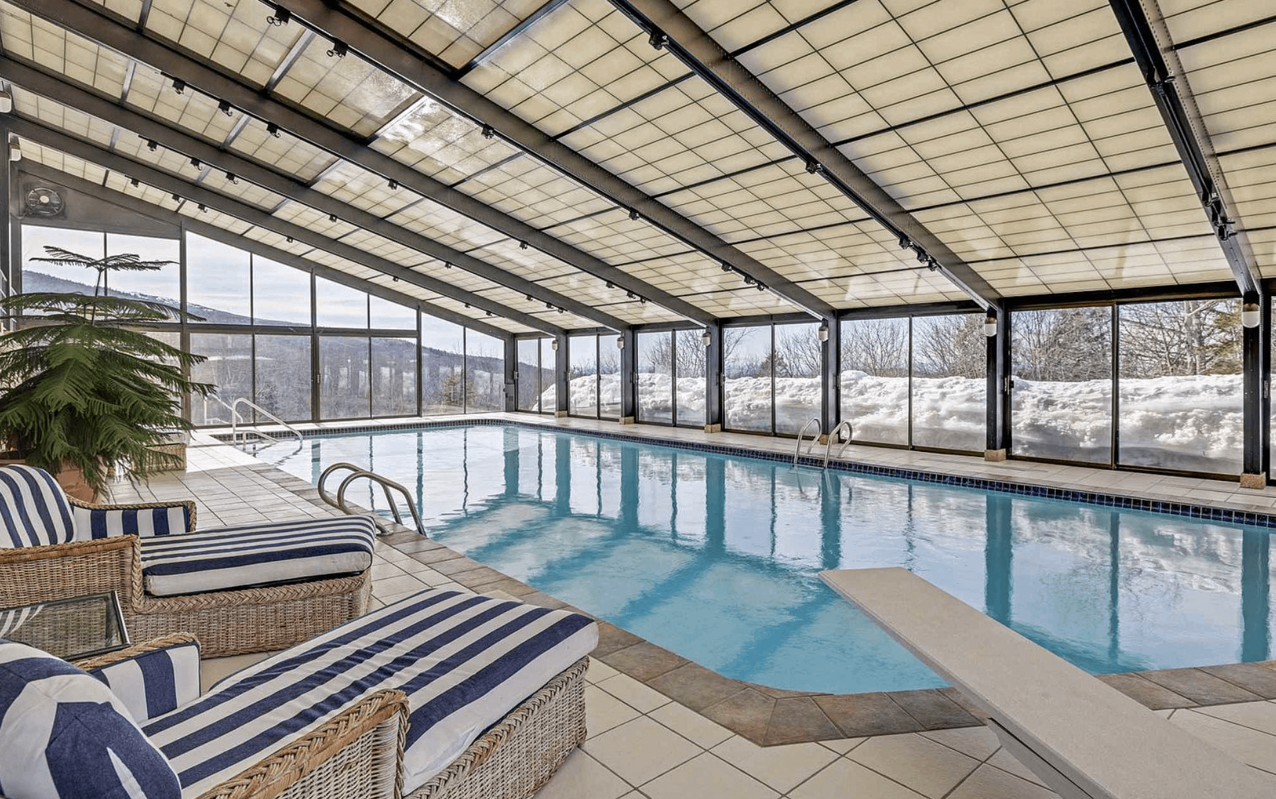 Unique Architectural Home In Dublin, New Hampshire With Indoor Pool ...