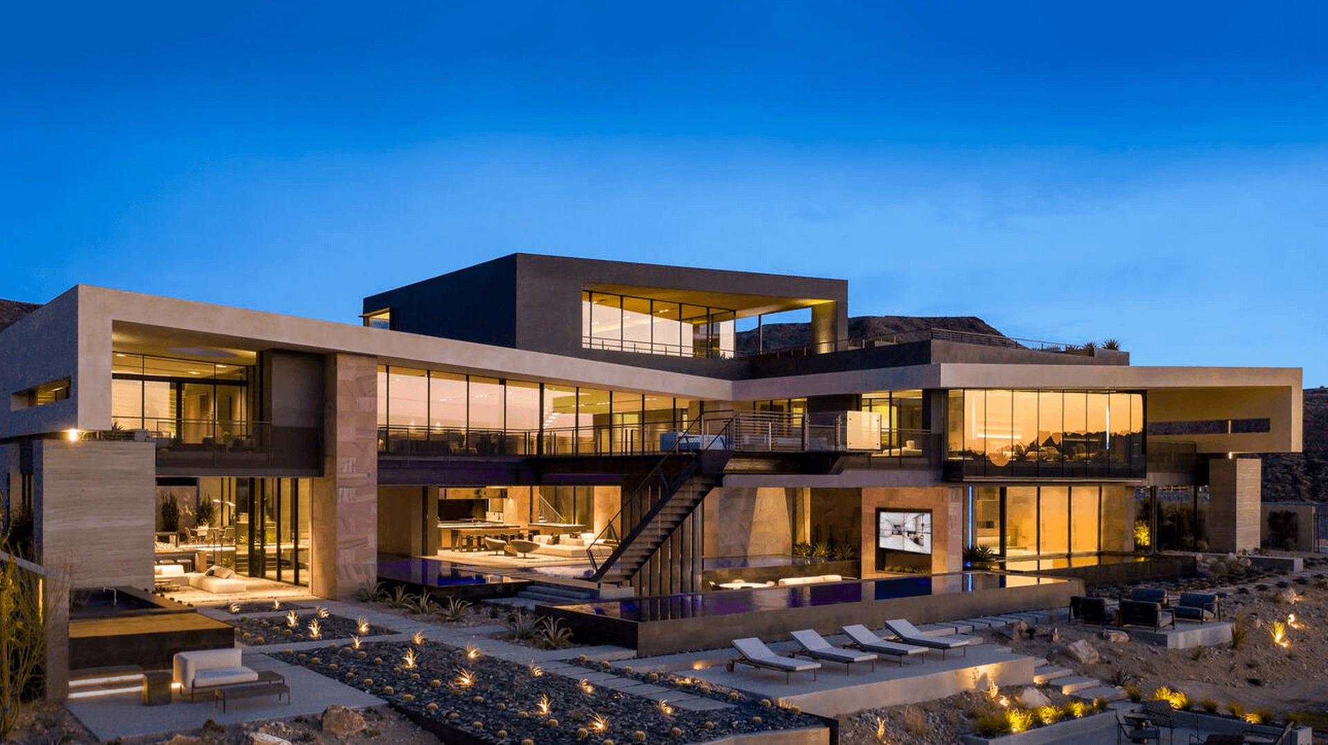 $28 Million Modern New Build In Henderson, Nevada - Homes of the Rich