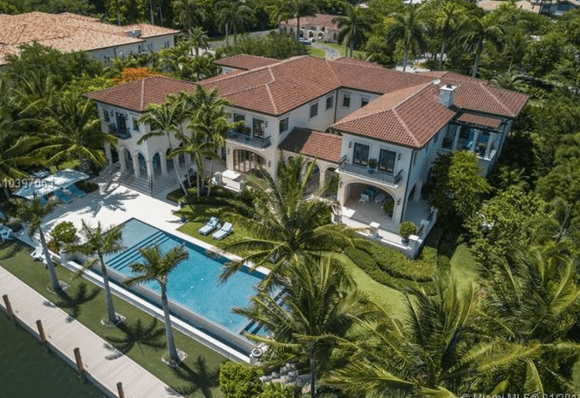 $26.5 Million Waterfront Mansion In Miami, Florida - Homes of the Rich
