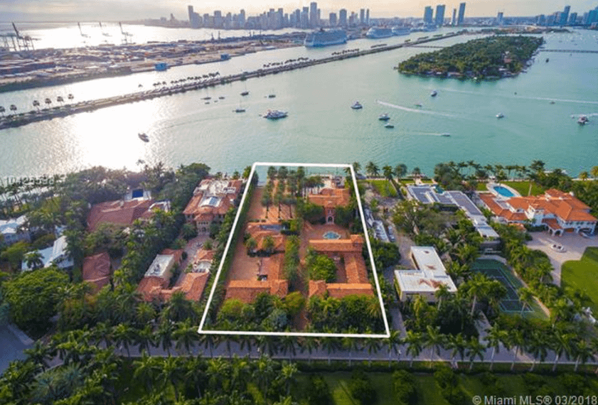 $40 Million Waterfront Estate In Miami Beach, Florida - Homes of the Rich