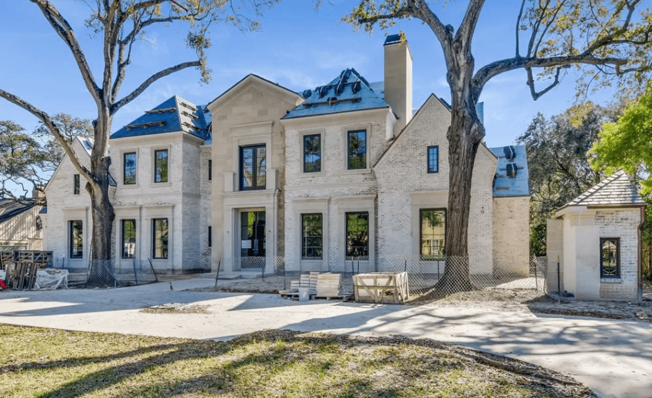 Newly Built Brick & Stone Mansion In Houston, Texas - Homes of the Rich