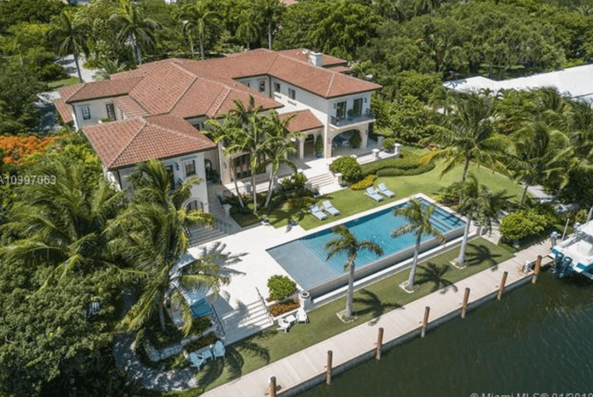 $26.5 Million Waterfront Mansion In Miami, Florida - Homes of the Rich