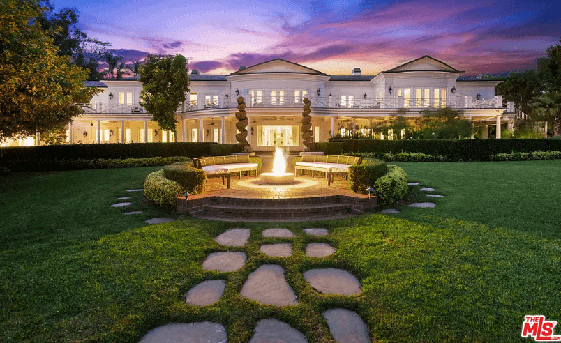 The Late Max Azria's Los Angeles Estate Re-Listed For $78 Million ...