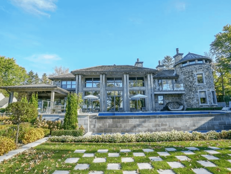 Waterfront Home In Quebec With Stunning Rustic Modern Interior - Homes ...