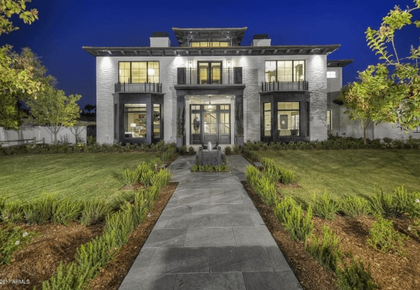 $4.5 Million Newly Built Brick Home In Phoenix, Arizona - Homes of the Rich