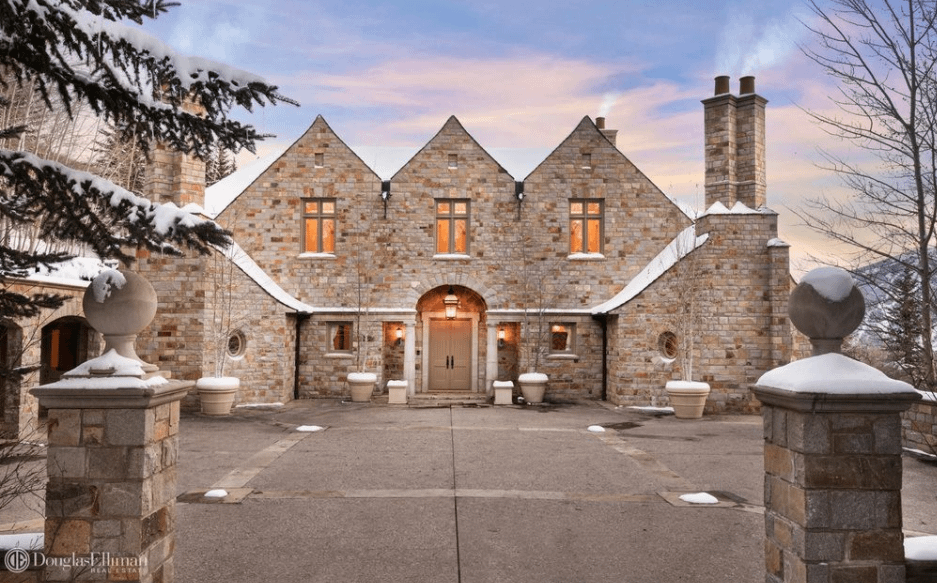 Stone Mansion In Aspen, Colorado - Homes of the Rich