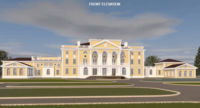 A HOTR Reader's 50,000 Square Foot Mega Mansion Design - Homes of the Rich