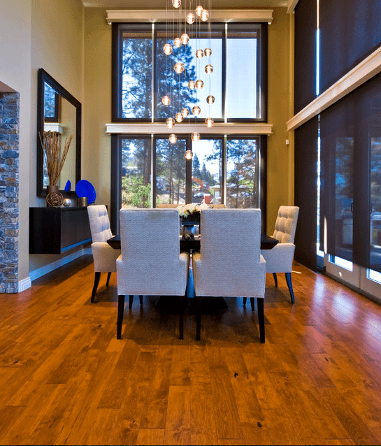 16 Beautiful 2-Story Dining Rooms - Homes of the Rich