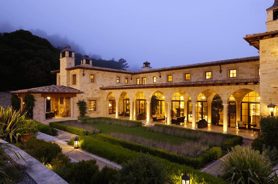 Stunning Tuscan Inspired Mansion In Carmel Valley, CA Designed By Evens ...