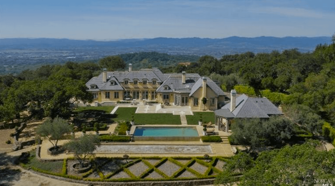 Maison Sur Le Lac - A Lakefront French Country Mansion In Santa Rosa ...