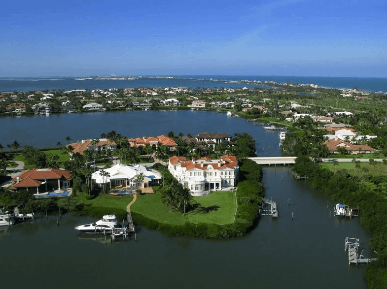$4.9 Million Newly Built Palladian Style Waterfront Mansion In Stuart ...