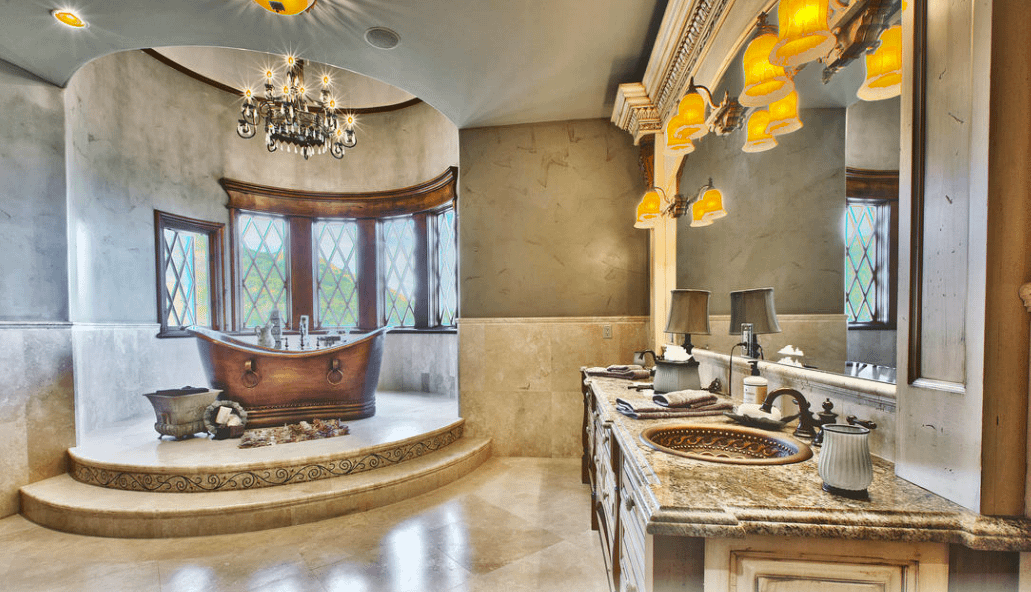 The Draper Castle - A 23,000 Square Foot Brick & Stone Mansion In ...