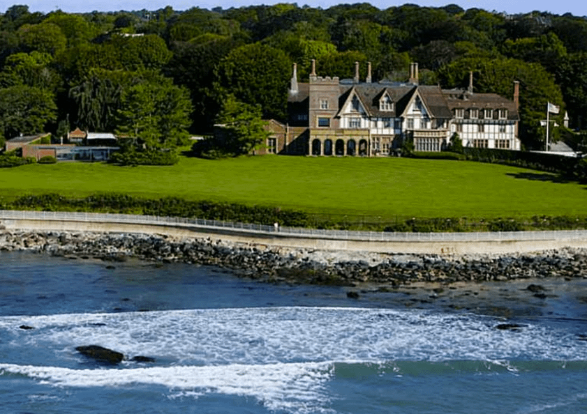 Fairholme - A Historic Waterfront Tudor Mansion In Newport, RI Re ...