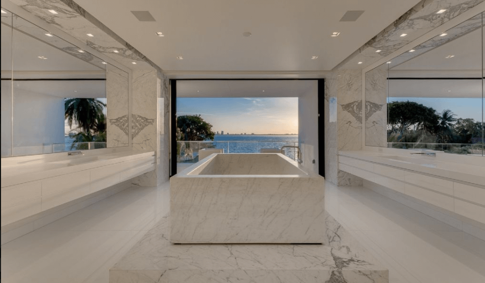 $35.9 Million Newly Built Contemporary Waterfront Mansion In Miami ...