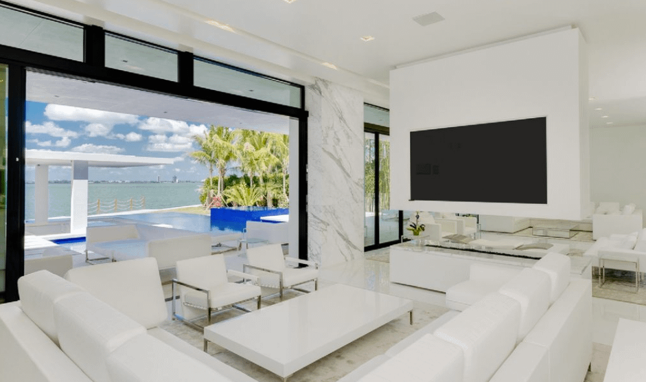 $35.9 Million Newly Built Contemporary Waterfront Mansion In Miami ...