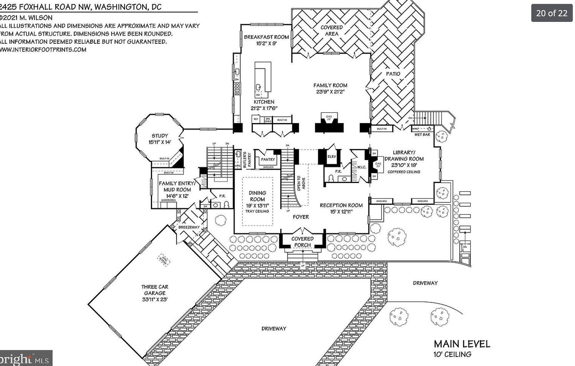 $20 Million Stone New Build In Washington, DC (PHOTOS + FLOOR PLANS ...