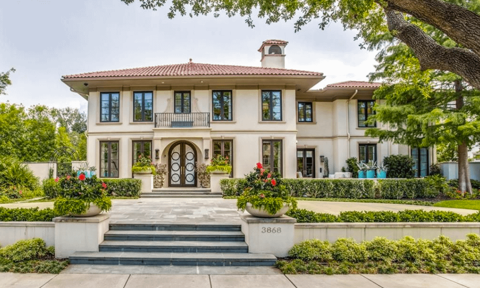 HIstoric Mediterranean Style Home In Dallas, Texas - Homes of the Rich