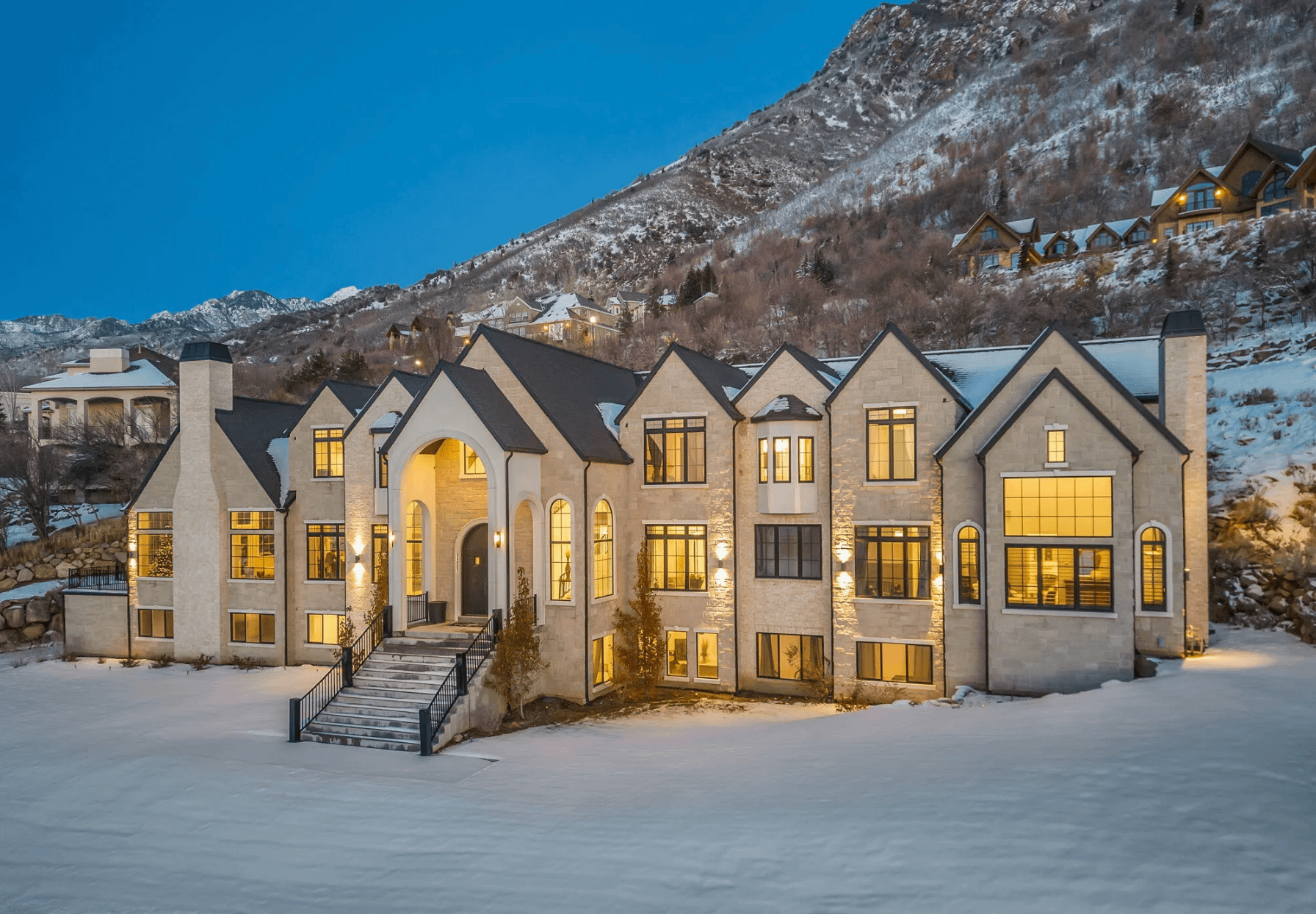 $5 Million Stone & Brick Home In Sandy, Utah (PHOTOS)