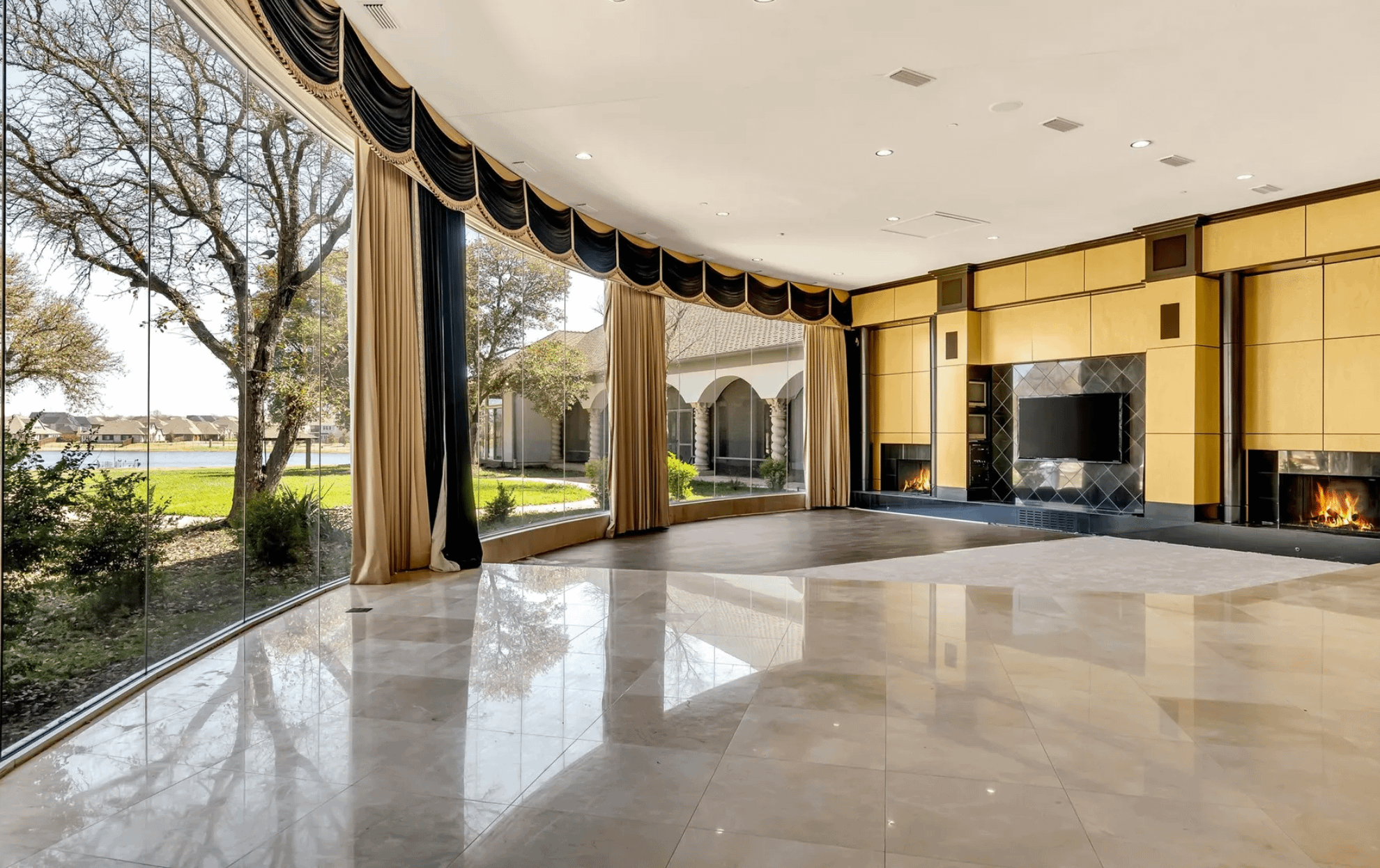 Deion Sanders' Former Mega Home In Prosper, Texas (PHOTOS)