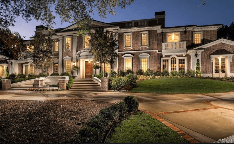 16,000 Square Foot Brick Mansion In Arcadia, California - Homes of the Rich