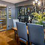 A Look At Some See-Through Wine Rooms - Homes of the Rich