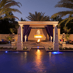 Awesome Egyptian Themed Swimming Pool - Homes of the Rich