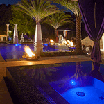 Awesome Egyptian Themed Swimming Pool - Homes of the Rich