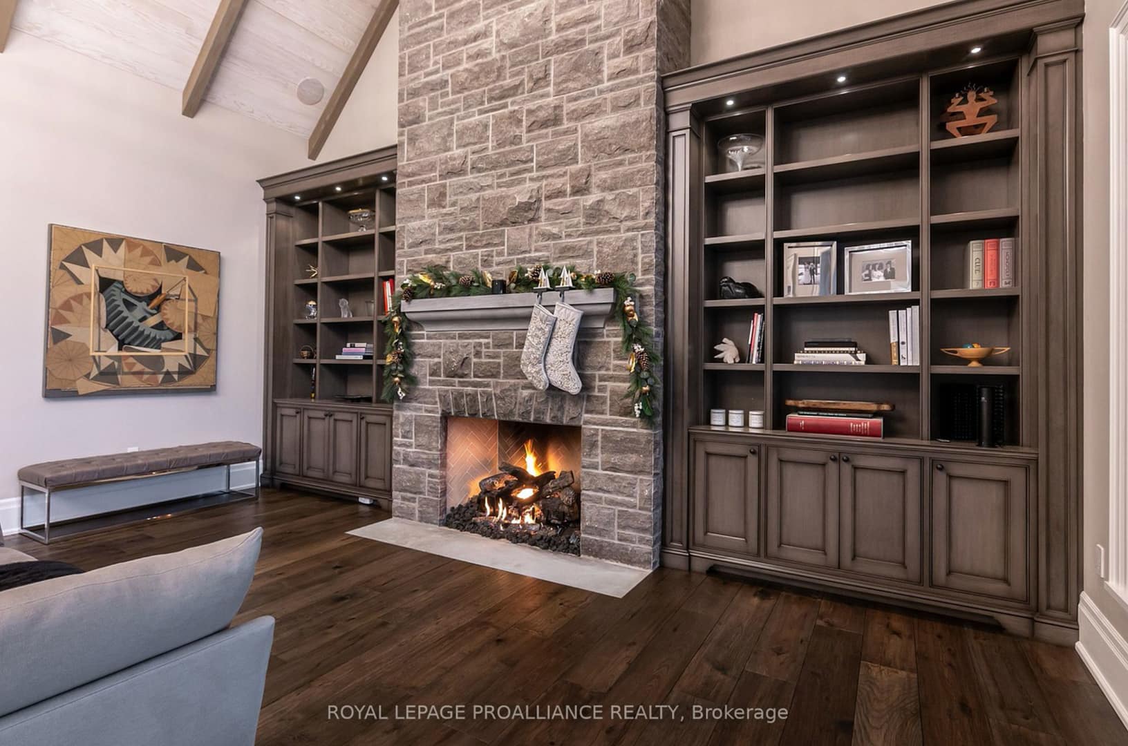 Waterfront Canada Home With Mini Indoor Hockey Rink (PHOTOS)