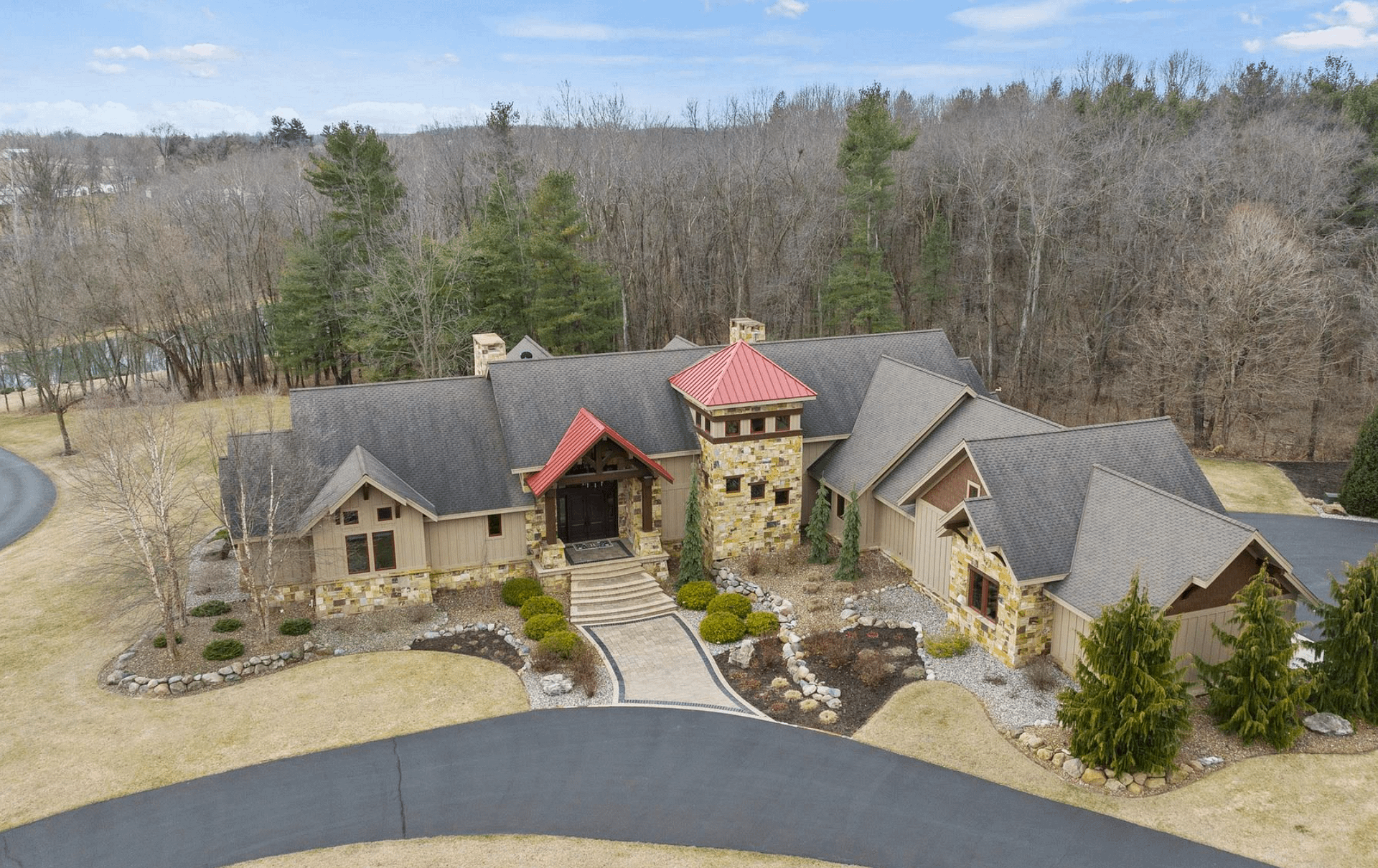 59 Acre Indiana Estate With Guest House & Pond (PHOTOS)