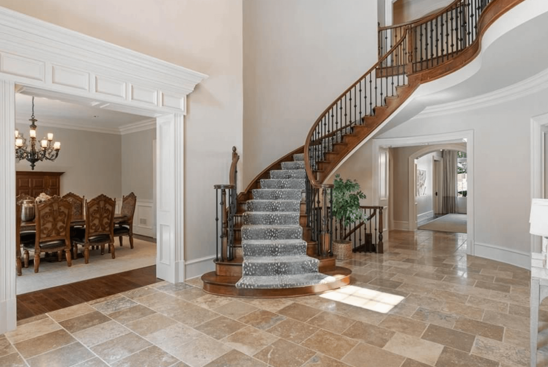12,000 Square Foot Stone & Brick Home In Atlanta (PHOTOS)