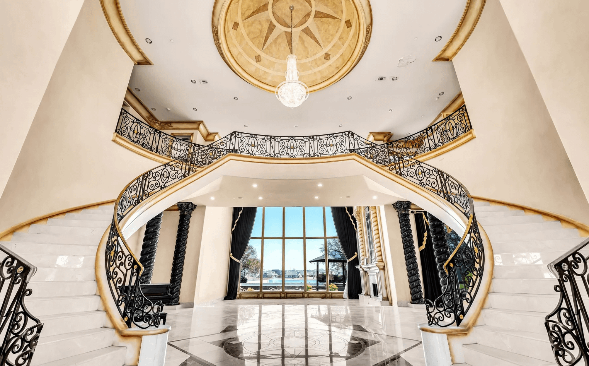 Deion Sanders' Former Mega Home In Prosper, Texas (PHOTOS)