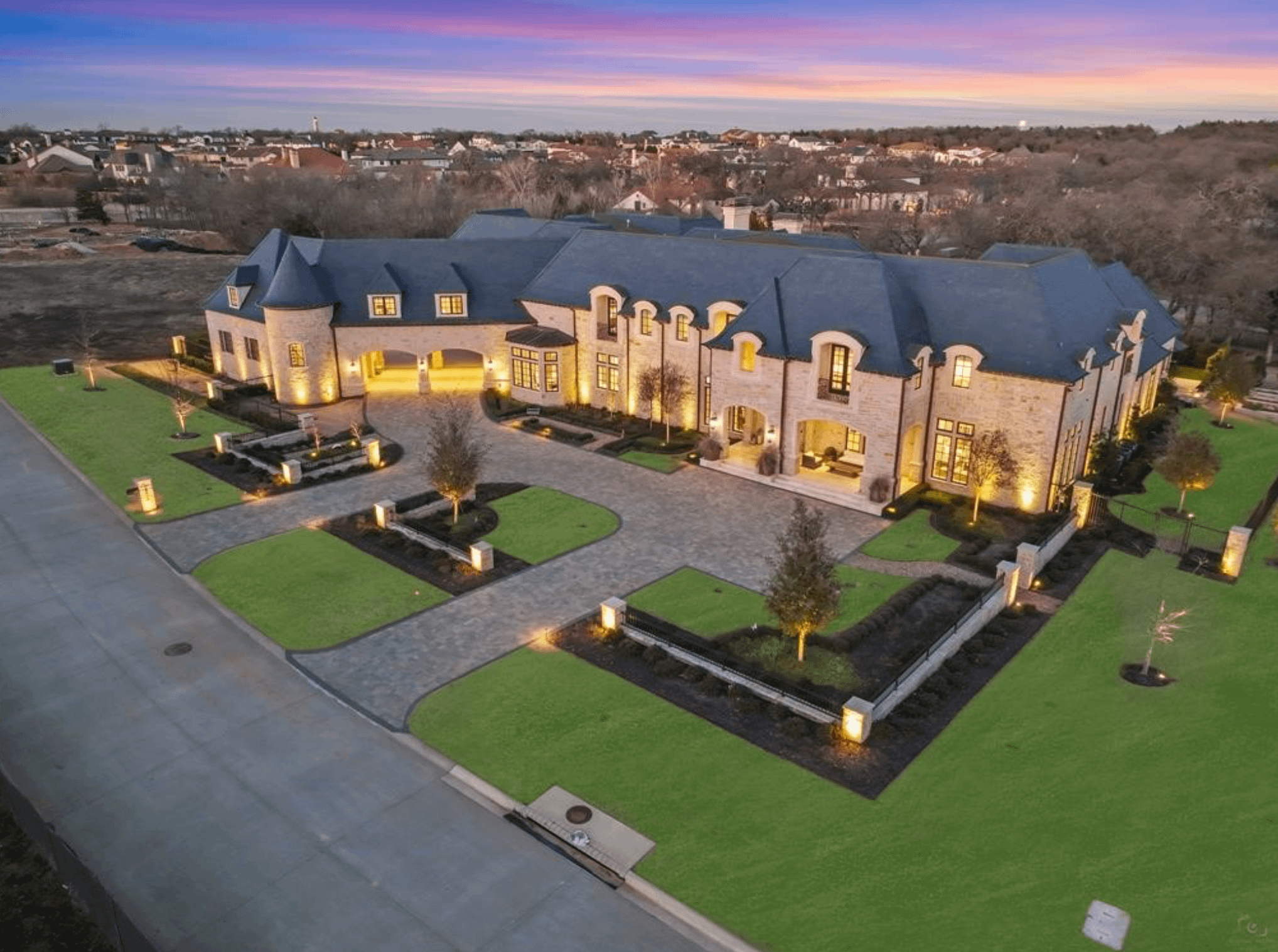 $15 Million Stone & Brick Home In Westlake, Texas (PHOTOS)
