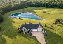 14 Acre Indiana Estate with Barn & Pond (PHOTOS)
