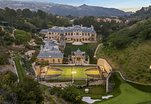 Larry "House's" REALLY big house! - Homes of the Rich