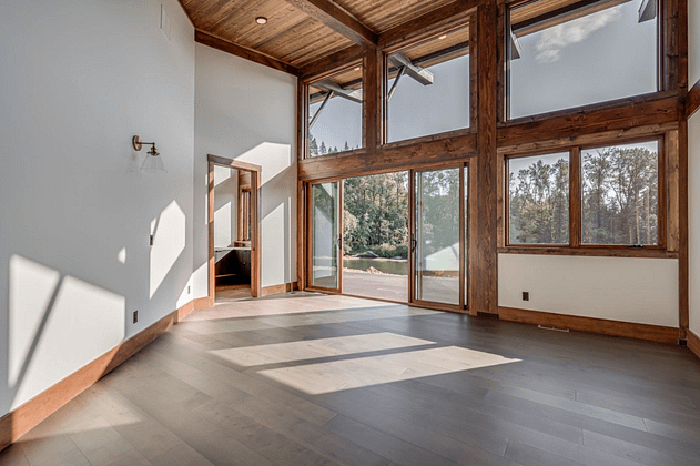 Contemporary Riverfront New Build In Washington (PHOTOS)