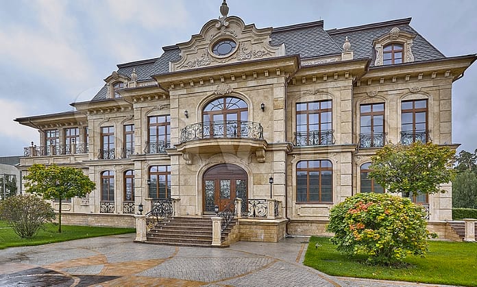 34,000 Square Foot Newly Built Mega Mansion In Russia - Homes of the Rich