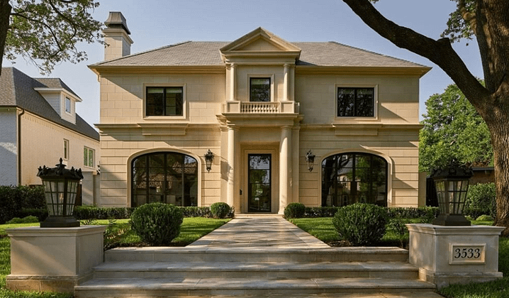 $3.275 Million Stone Home In Dallas, Texas - Homes of the Rich