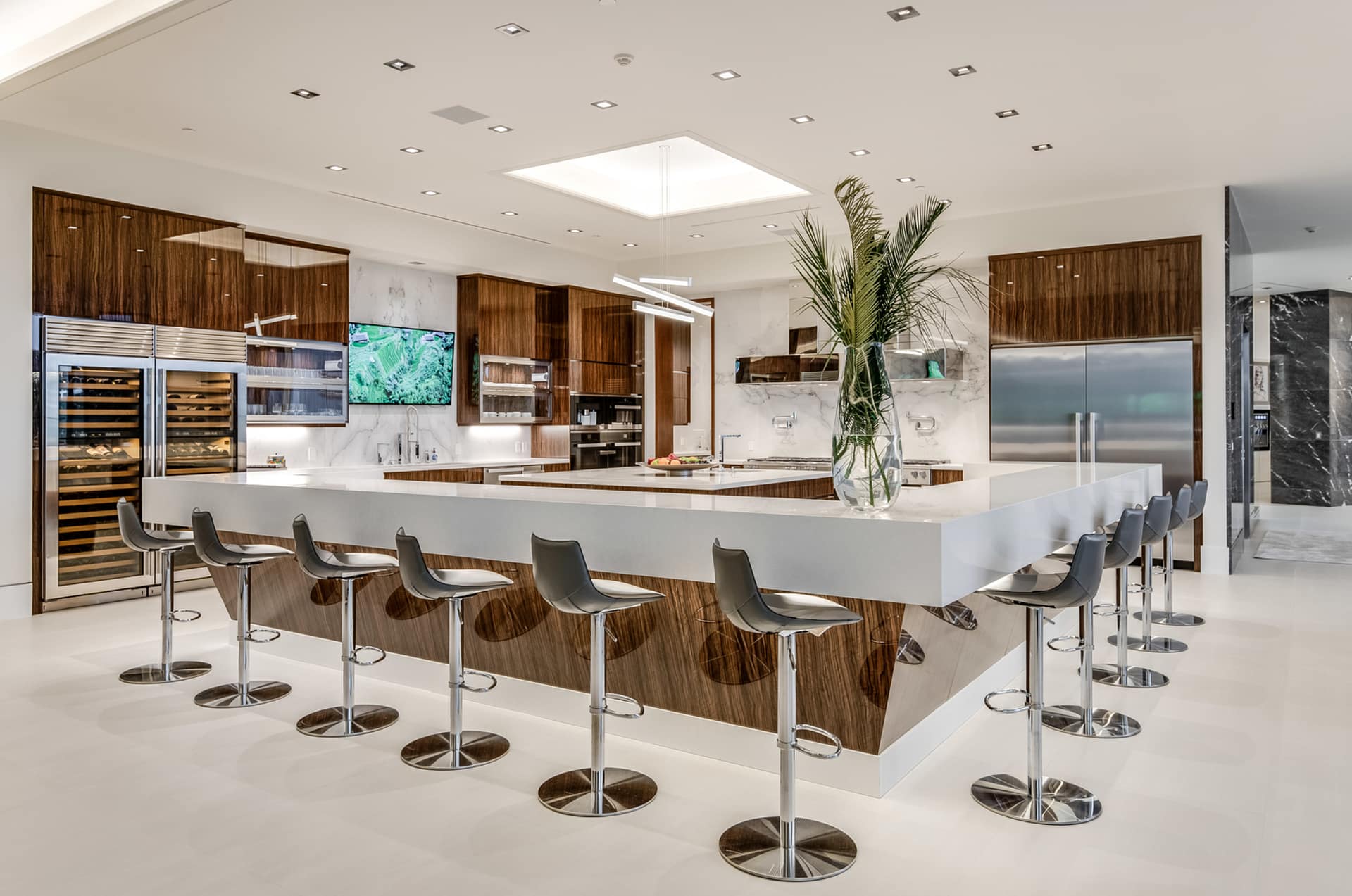 Modern Bel Air Mega Mansion (PHOTOS + FLOOR PLANS)