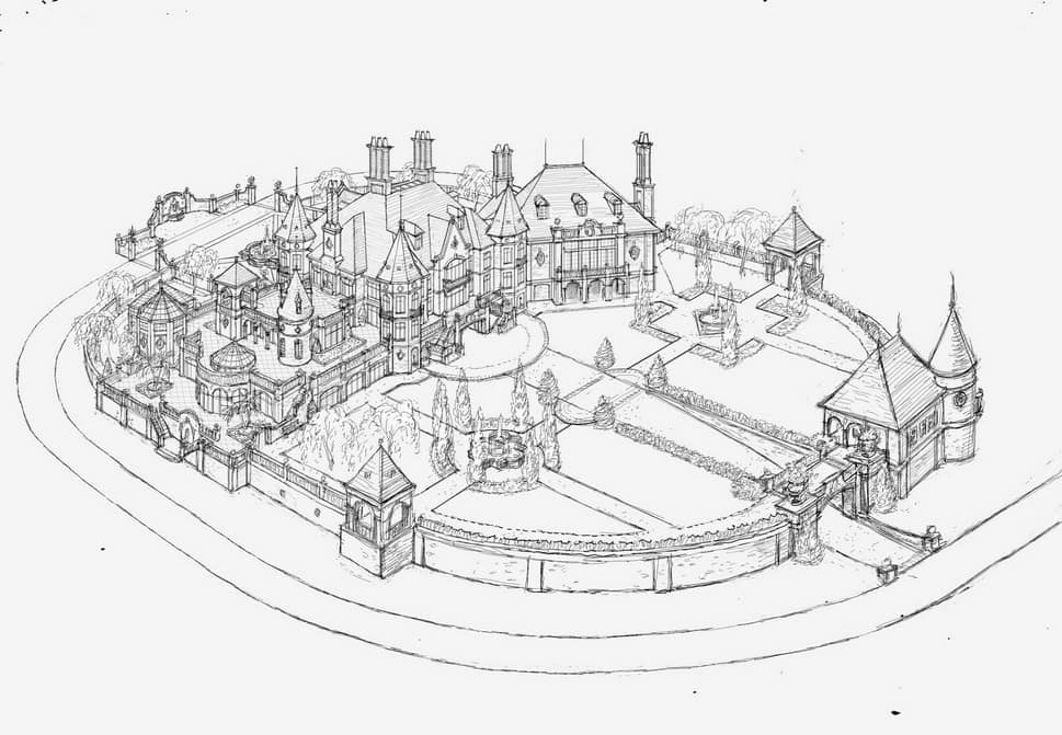 Lavish European Castle Design By D'Alessio Inspired Architectural ...