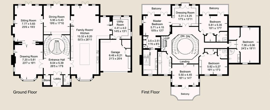 Knowsley Manor - A 14,000 Square Foot Estate In Lancashire, England ...