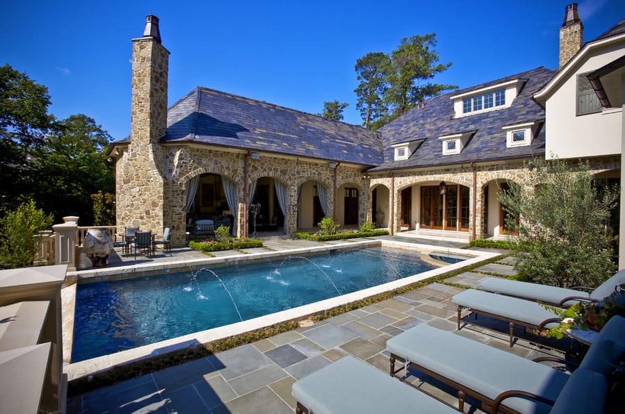 16 Stunning Rear Exteriors With Covered Outdoor Living Areas - Homes of ...