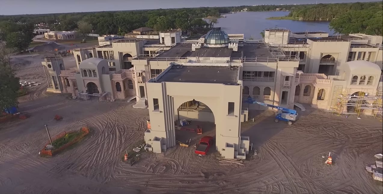 More Pics & Videos Of An 85,000 Square Foot Florida Mega Mansion ...
