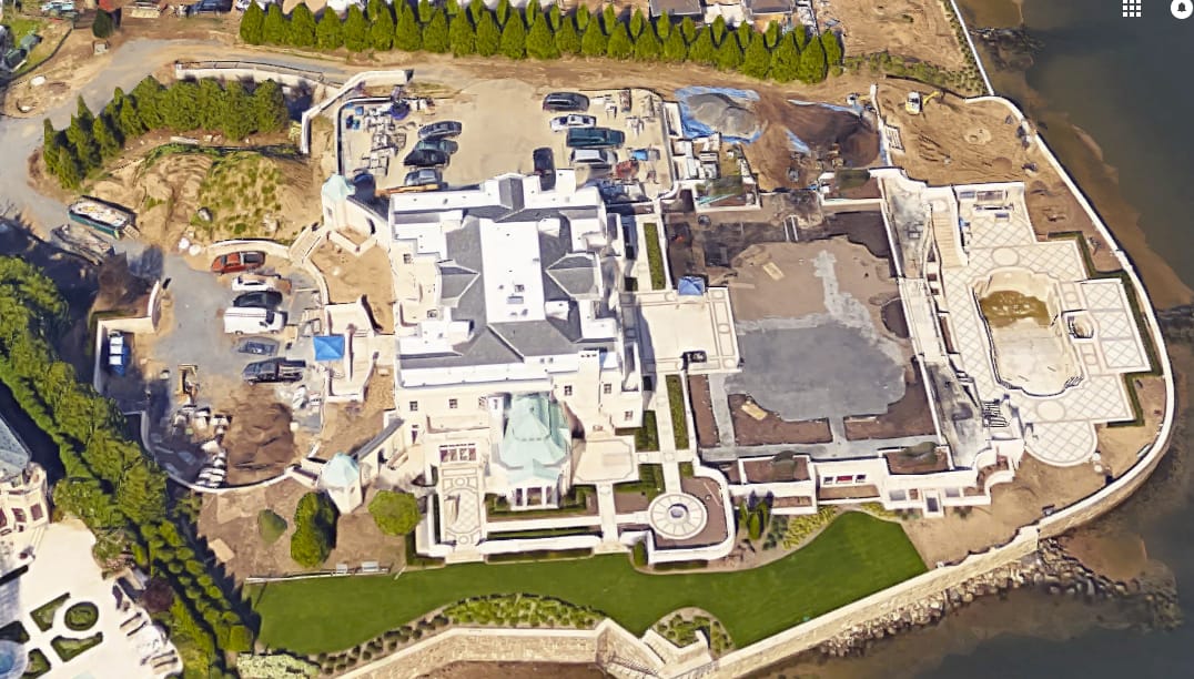 Palatial Newly Built Waterfront Mega Mansion In Kings Point, NY - Homes ...